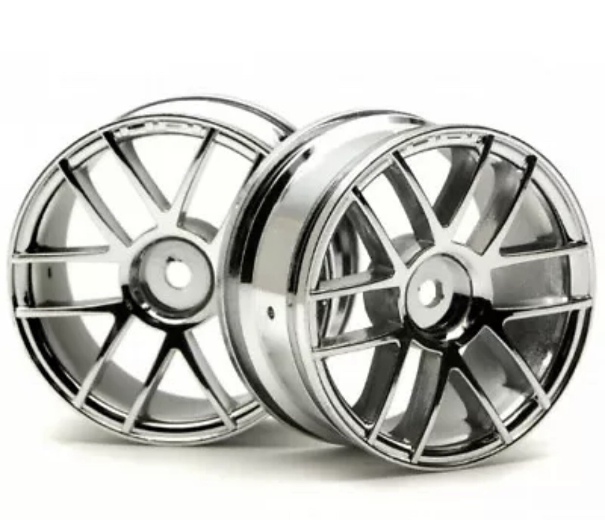 Genuine HPI Racing Split 6 Wheels 26mm chrome (2) HPI3797 | eBay