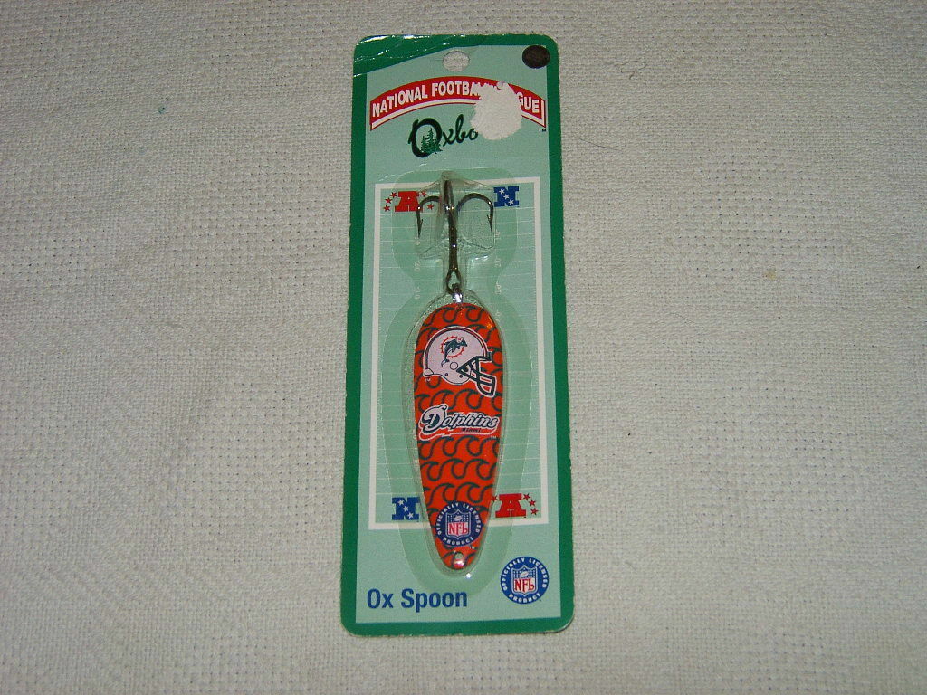 OXBORO NFL VARIOUS TEAMS RAVENS PACKERS BEARS LG OX SPOON FISHING LURE ...