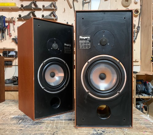 Vintage Rogers LS7 Speakers | eBay UK