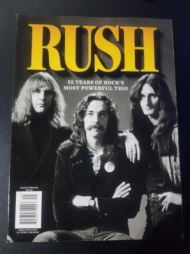 RUSH: Rock Music: 55 Years of Rock's Most Powerful Trio Magazine | eBay