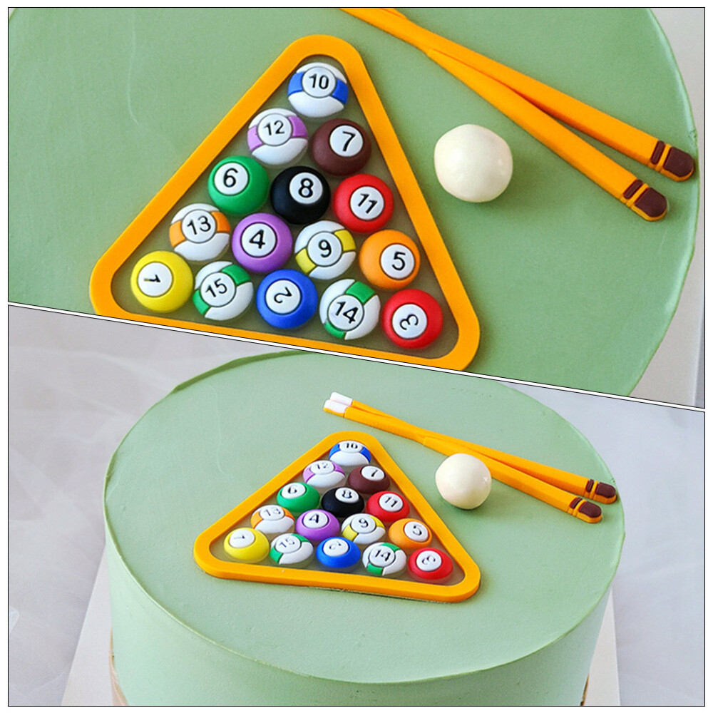 Pool Ball Cupcakes