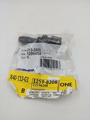 GM OEM 12598208 Crankshaft Position Sensor Assembly, (213-3523), New | eBay