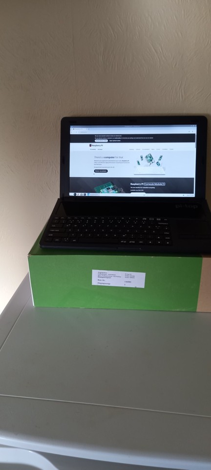 Pi-top v1 DIY Laptop for Raspberry Pi 3/3 B+ Germay Keybaord layout. | eBay