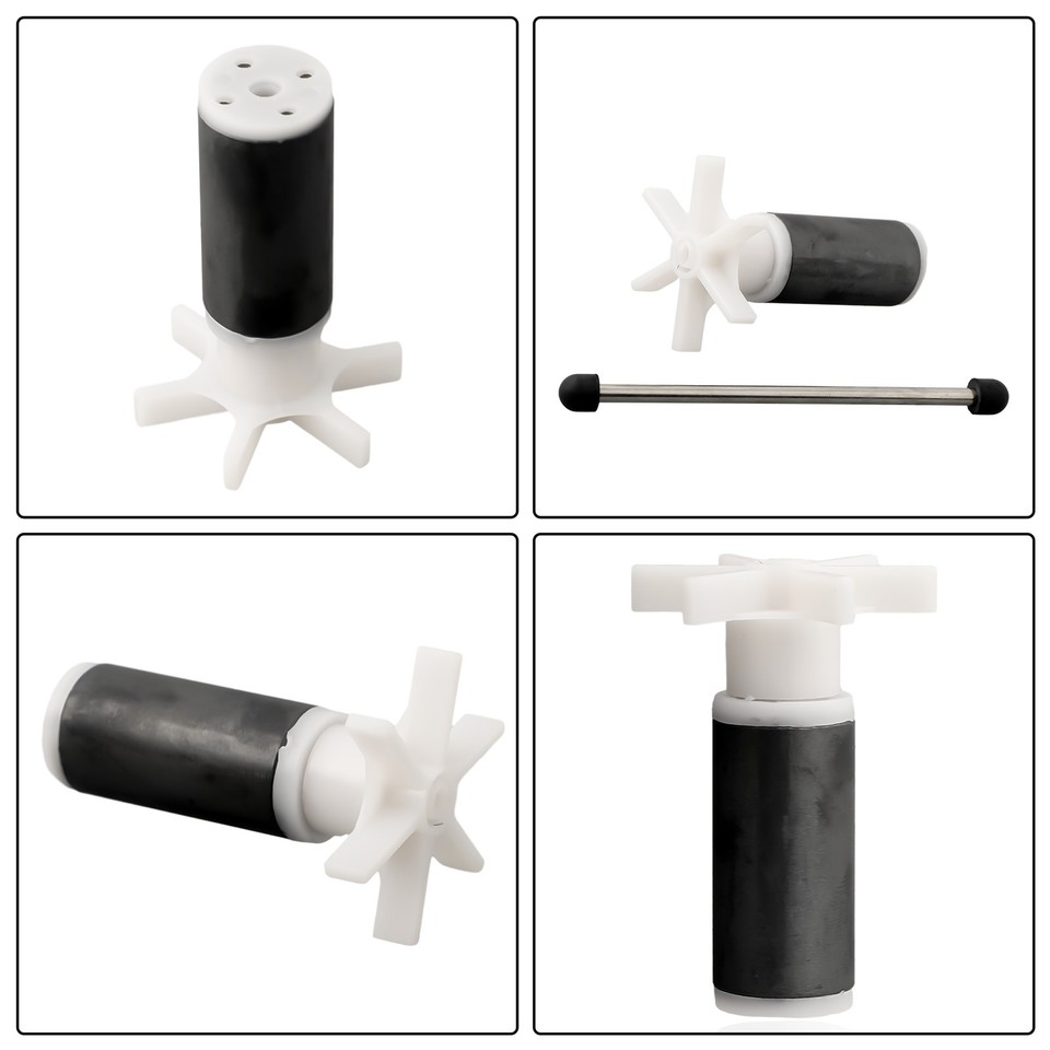 New Practical Impeller Water Pump Rotor 2 Sizes Home Plastic Pump Rotor ...