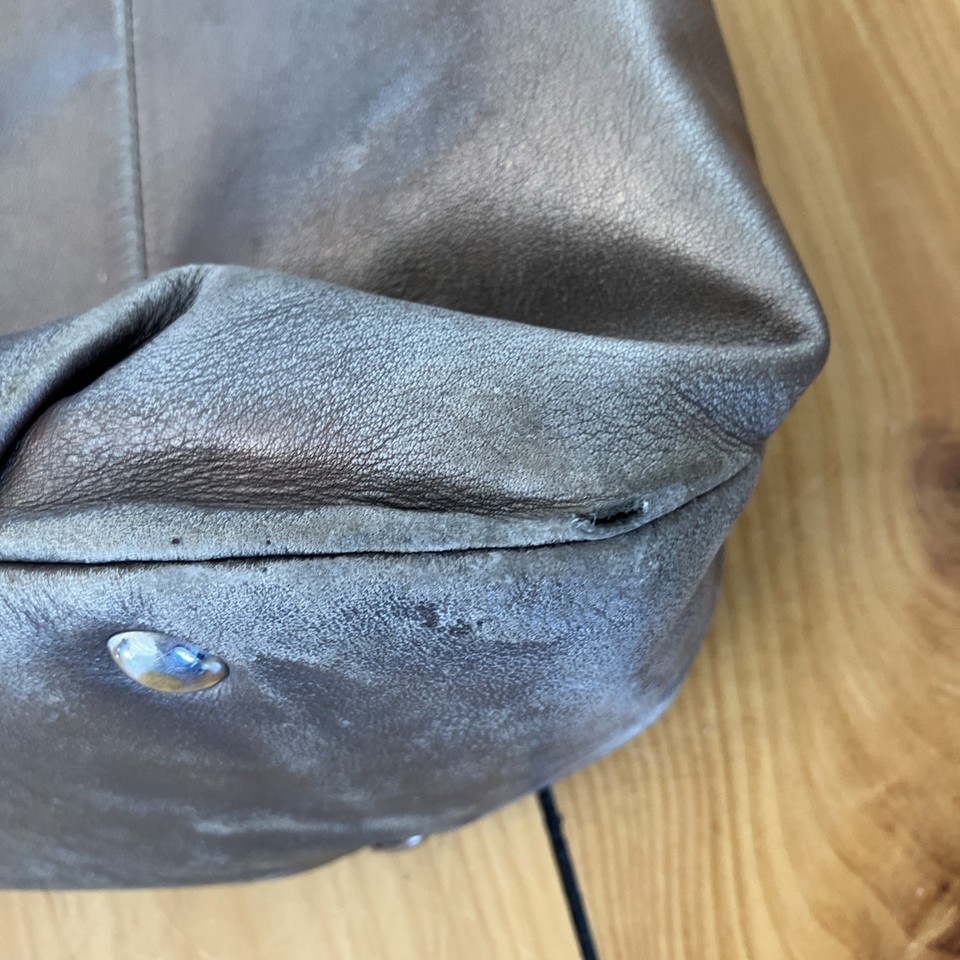 Vtg. COACH Leather SOHO Metallic Bronze Bag | eBay
