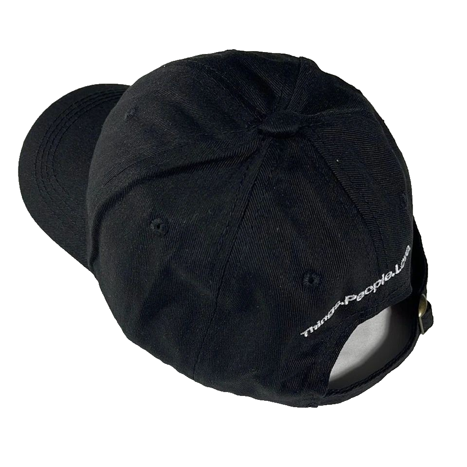 eBay Baseball Hat Black White Embroidered Logo Adjustable 2025 Reseller ...