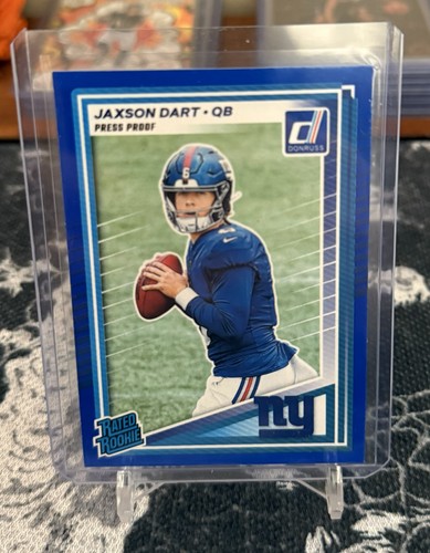 Jaxson Dart Rookie Card Lot - Press Proof (Color Match), Retro, White ...