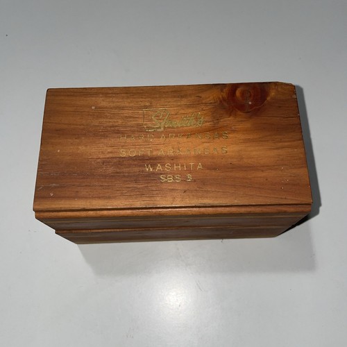 Vtg Smith's Sharpening Stones (3) Hard & Soft Arkansas, Washita SBS 3 ...