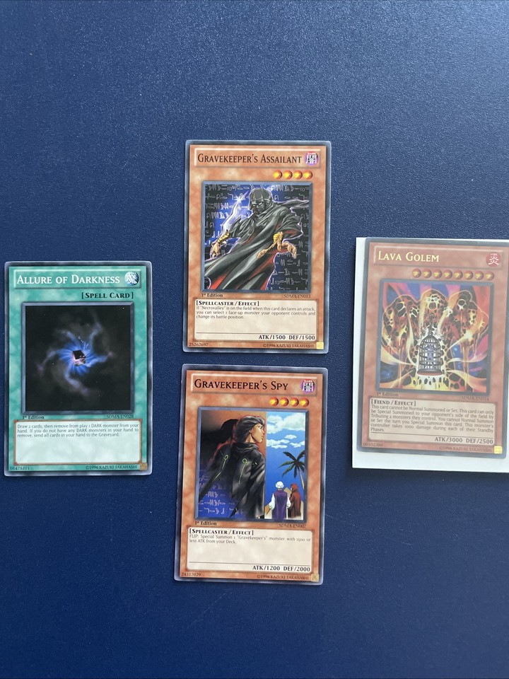 Yu Gi Oh 4 Card Lot Structure Deck Marik, 1st Edition | eBay
