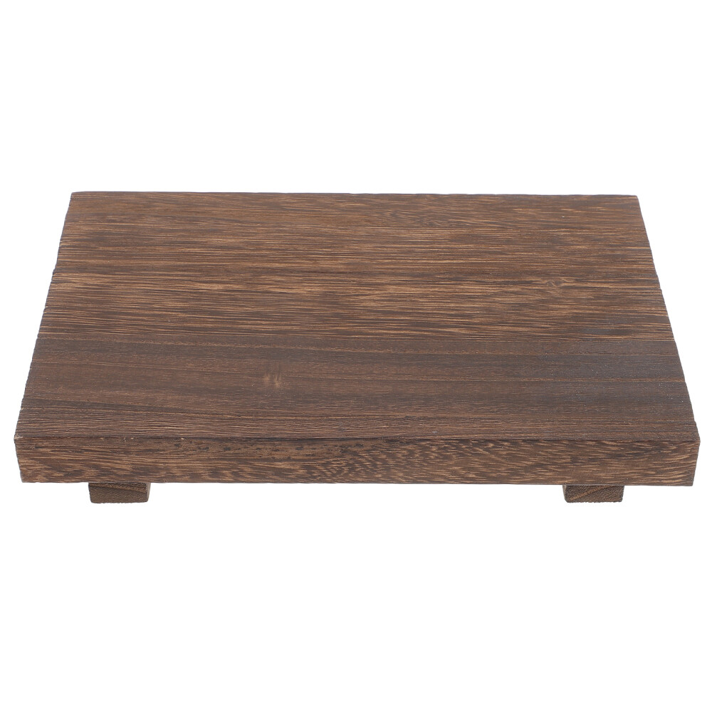Footstep Stool Toiletries Farmhouse Soap Stand Wood Pedestal Holder ...