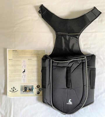 New The Comfy Wrap Non-Compression Recovery Wrap Dog Chest & Torso Size ...
