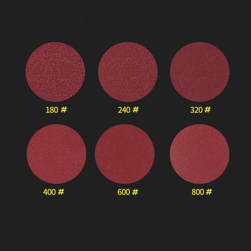 100PCS 50mm Sanding Discs Grit 40-5000 Orbital Sander Pads Hook & Loop ...