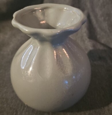 Original ARTMARK 4.5" TALL GRAY VASE | eBay