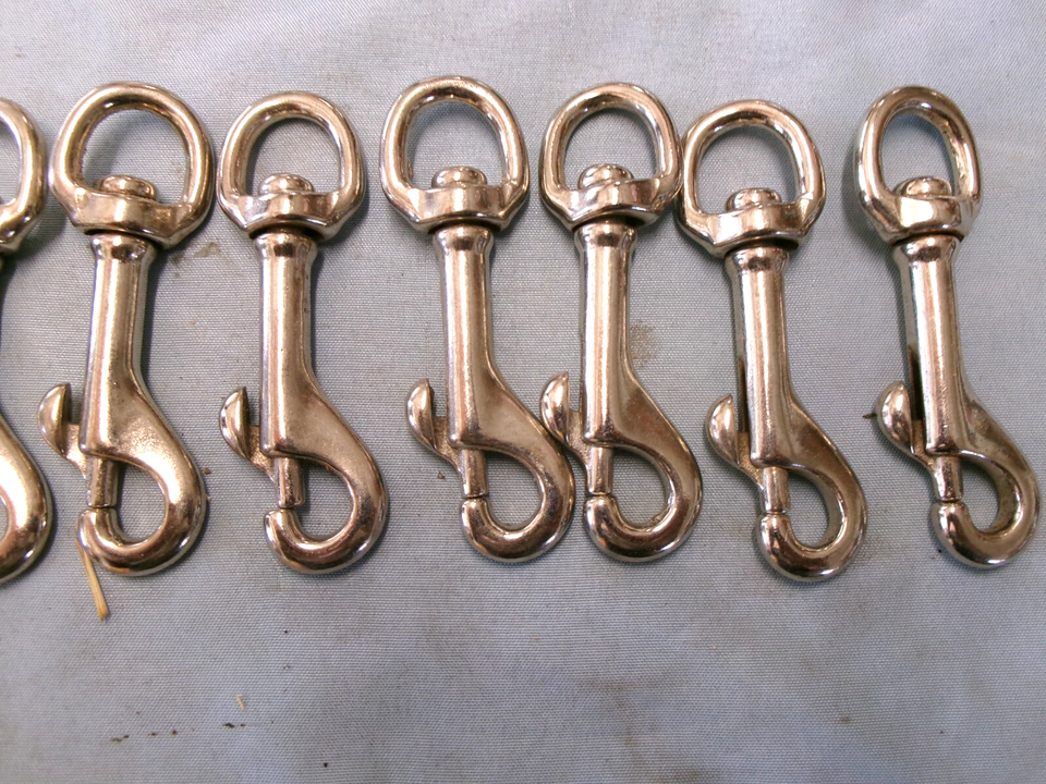 LOT OF 10 SWIVEL SNAP HOOKS - DOG LEASH SNAP - CLIPS - CLASP | eBay