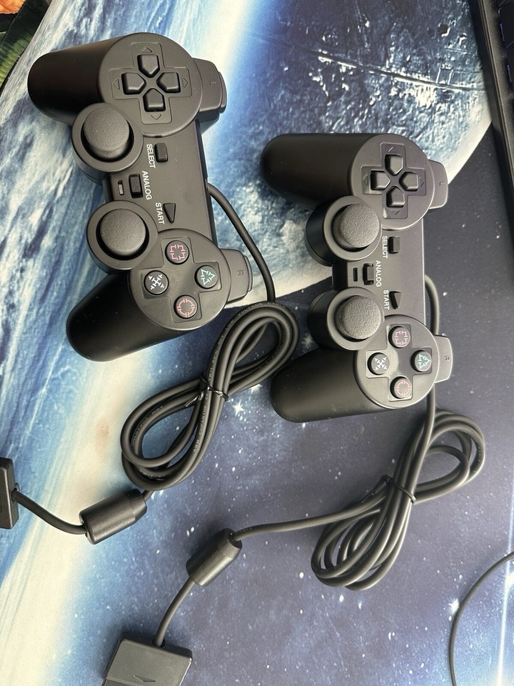 Controller for PlayStation 2 PS2 Wired by R3 THE BEST [2 Pack] + US ...