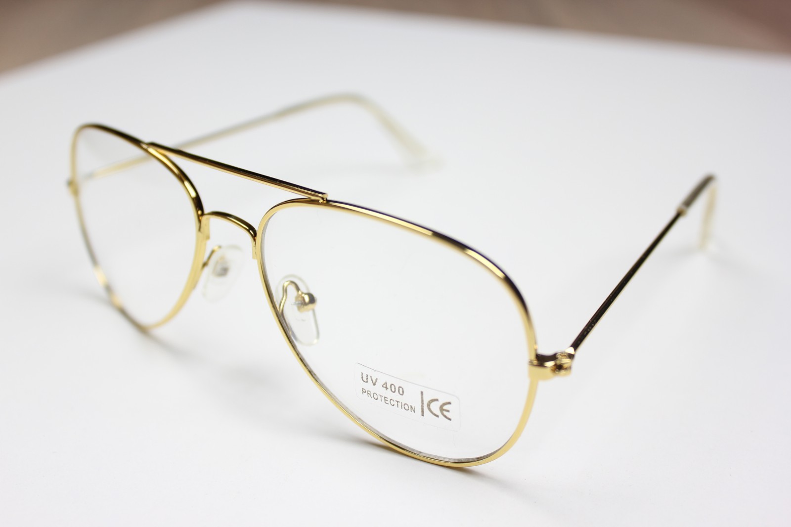 Classic Pilot Tear Drop Style Clear Lenses Glasses Frame KIDS Girls ...