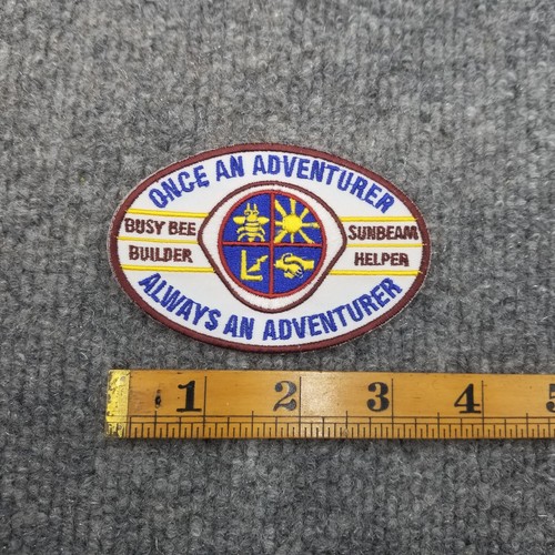 Once An Adventurer Always An Adventurer Patch Busy Bee Builder Sunbeam ...