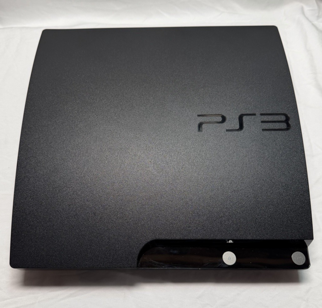 Sony PlayStation 3 Slim PS3 Model 160GB CECH-2501A Bundle 2 Controller ...