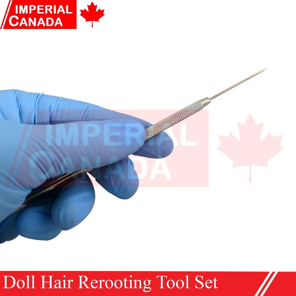6 Pcs Doll Hair Rerooting Rehair Tool for Doll Hair Making DIY ...