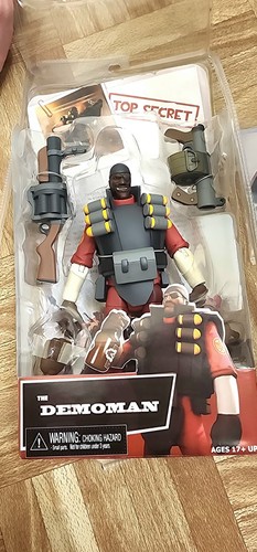NECA Team Fortress 2 RED Demo Demoman TF2 with accessories | eBay