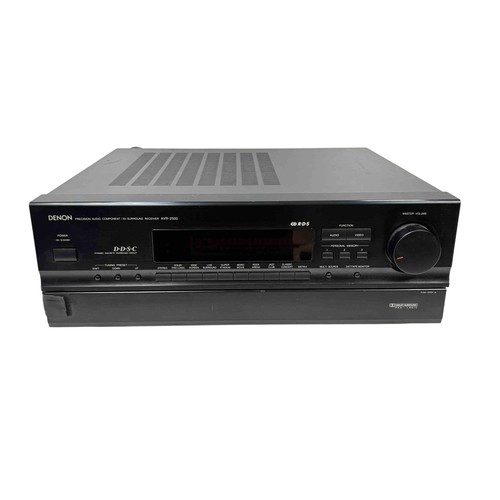 Denon AVR-2500 Precision Audio 5.1 Channel Component AV Surround ...