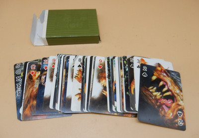 Ultra rare DOUG HIGLEY ODDITY CREATURE Sideshow Gaff deck of cards ...