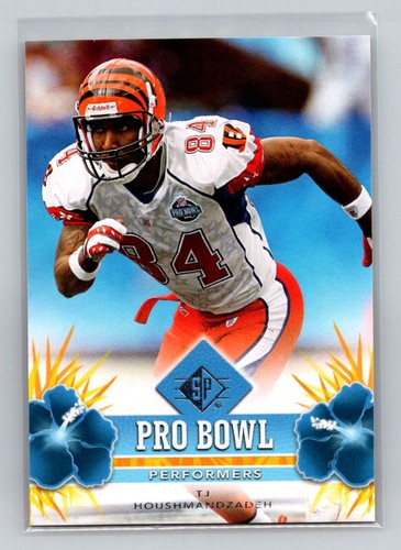 2008 SP Authentic Pro Bowl Performers T.J. Houshmandzadeh Cincinnati ...