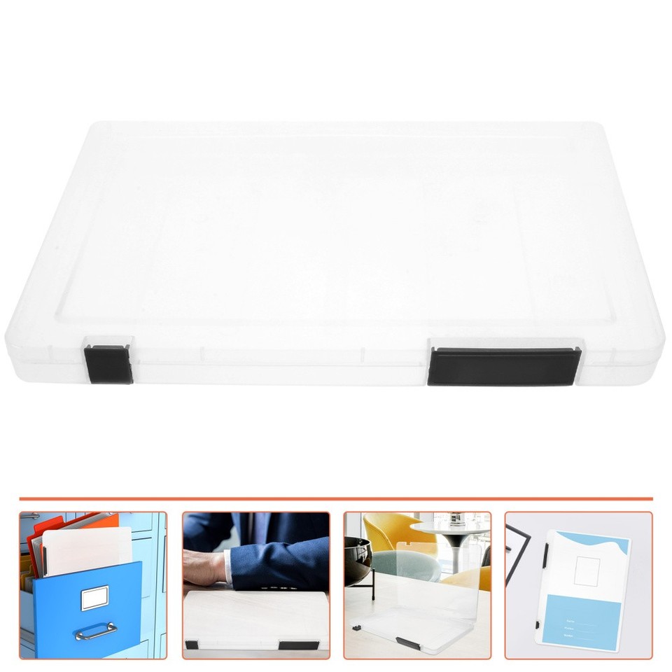Plastic File Box Storage Magazine Sleeves for Collectors Project ...