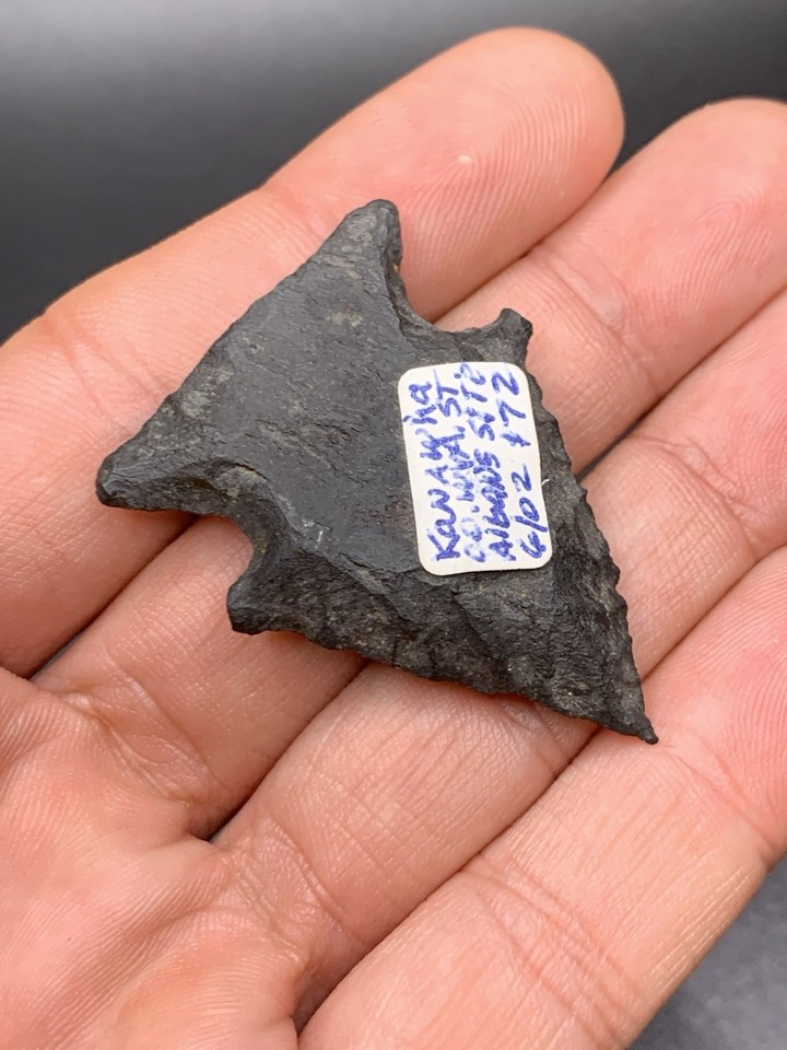 Authentic Kirk Corner Notch Arrowhead From Kanawha Co West Virginia St ...