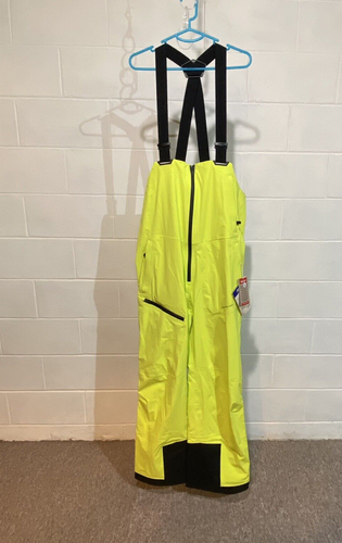 Obermeyer Men’s Highland Shell Bib XXL in Spark RECCO Technology ...