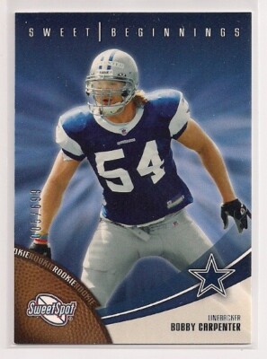 06 BOBBY CARPENTER SWEET SPOT ROOKIE RC OHIO STATE BUCKEYES #d/699 ...