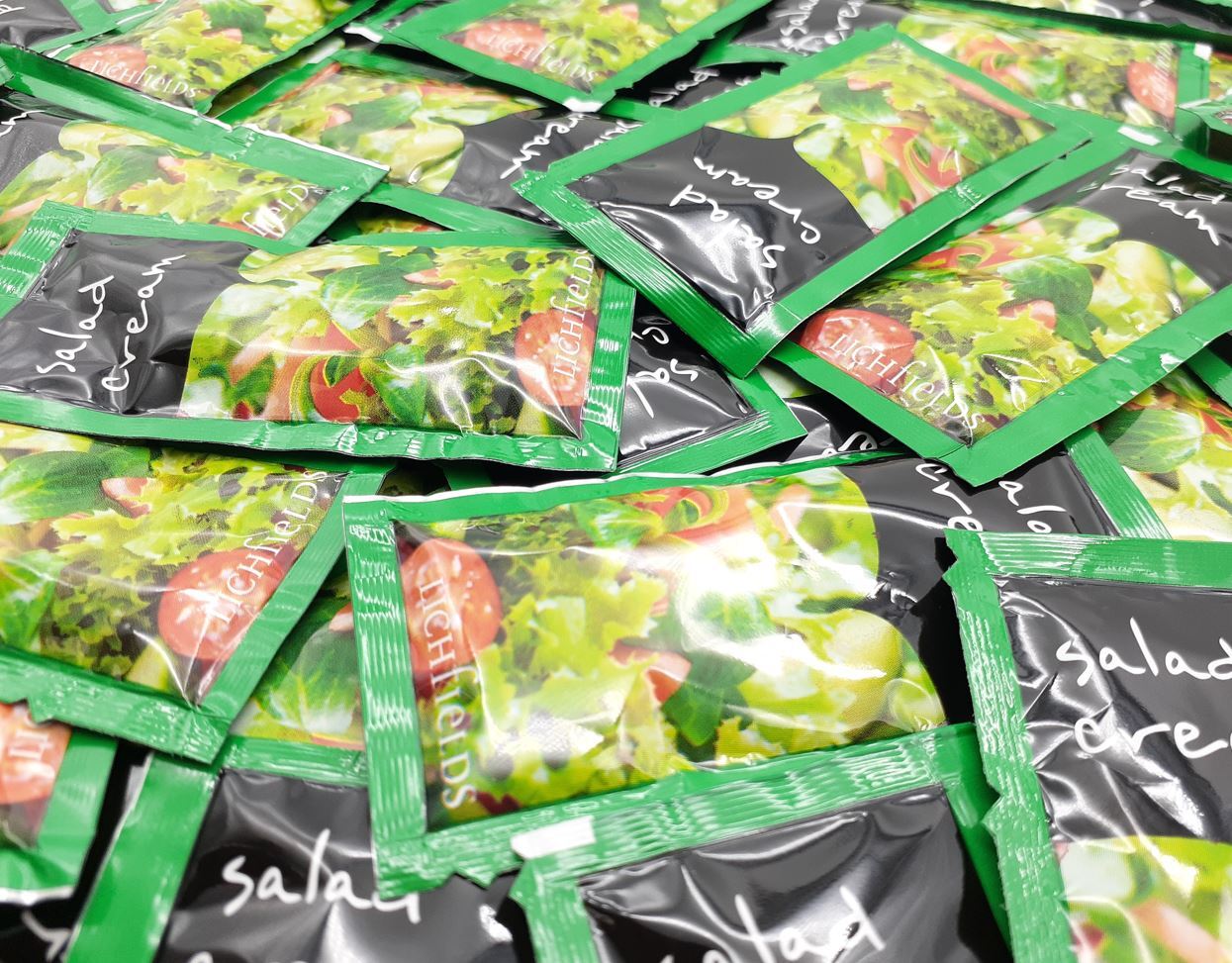 Lichfields Single Individual Sauce Sachets Portion Essential Condiment ...