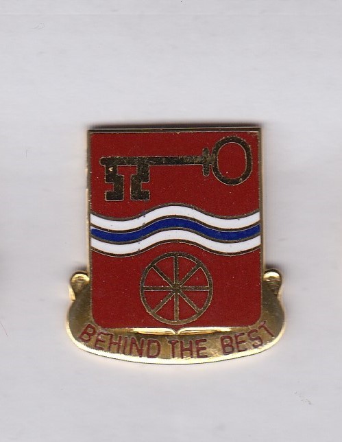 US Army 40th Support Battalion Quartermaster Supply QM crest DUI badge ...