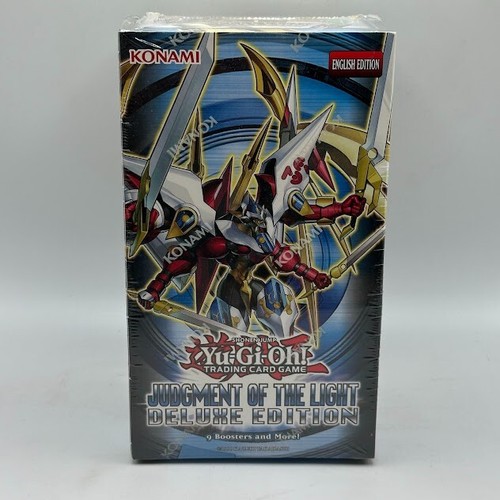 Yugioh Judgment Of The Light Deluxe Edition Sealed Box JOTL (9 Booster ...