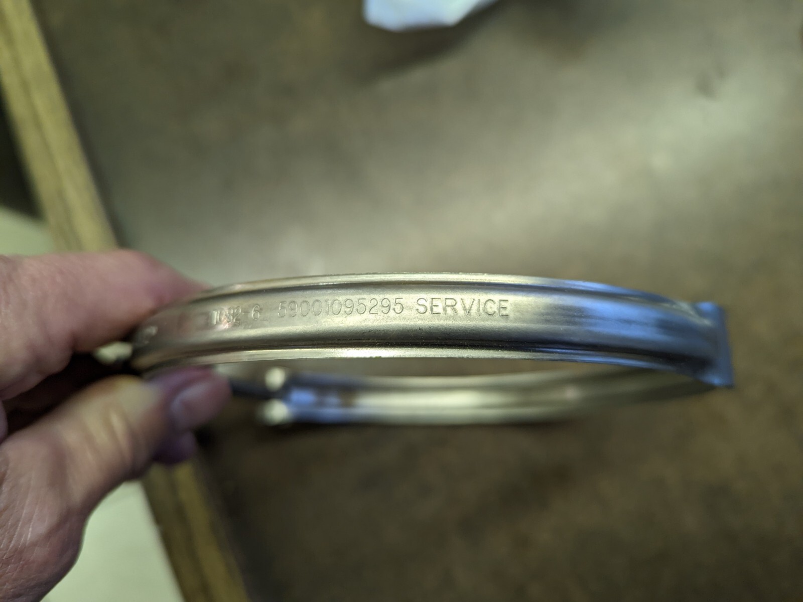 7091624C1 CLAMP HP V- BAND TURBOCHARGER COMPRESSOR RG RAY 1082-6 ...