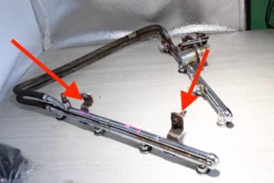 01 -02 f150 04 f250 expedition 5.4L FUEL rail xl3e-9f792-f6j xl3e-9f792 ...