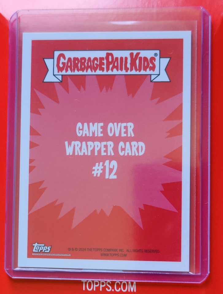 2024 Topps Garbage Pail Kids Game Over Level 3 Gold Wrapper 12/25 #12 ...