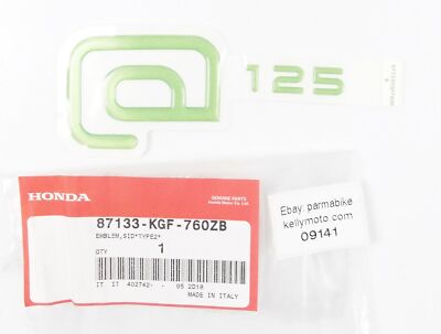 OEM HONDA 2002 AROBASE NSE150 EMBLEM STICKER SIDE COVER TYPE-2 87133 ...