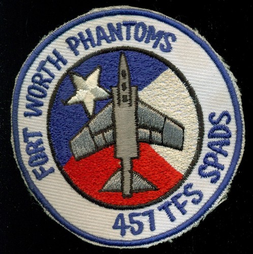 USAF 457th Tactical Fighter Squadron F-4 Patch Q-5 | eBay