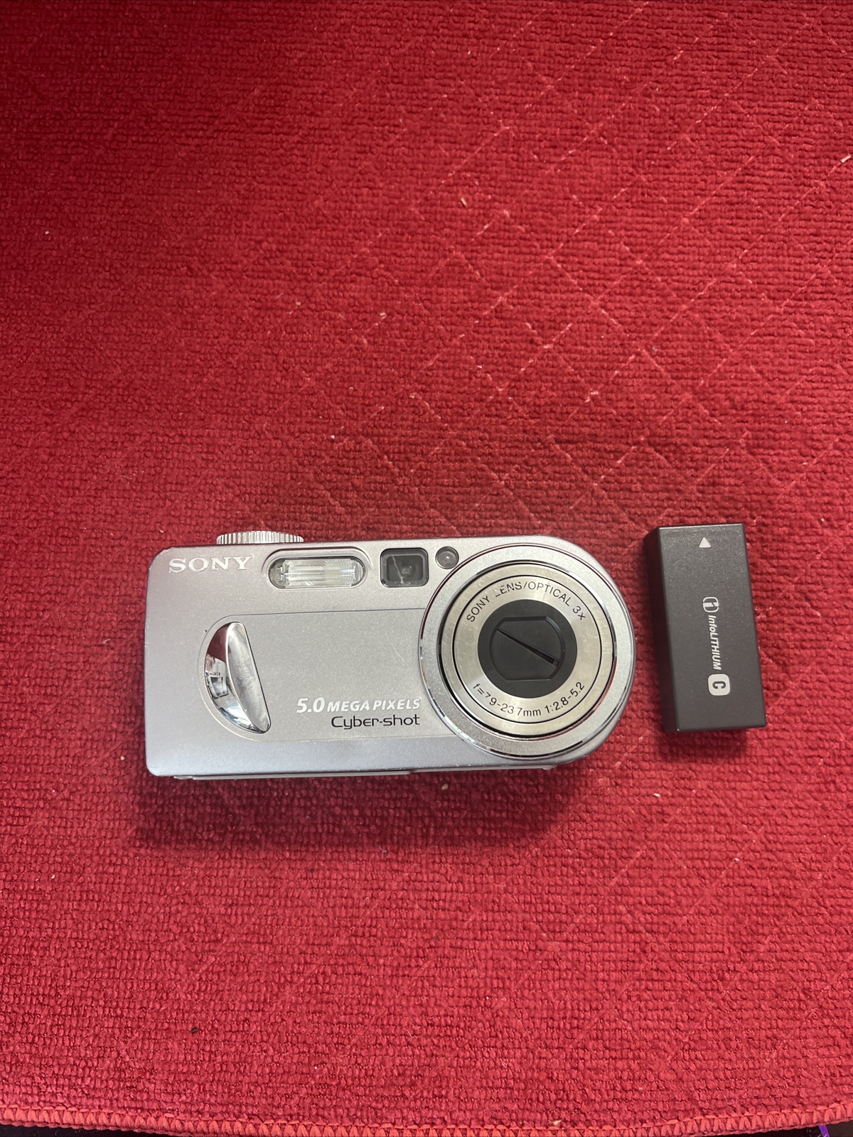 Sony Cyber-shot DSC-P10 5.0mp Digital Camera No Ac Adapter | eBay