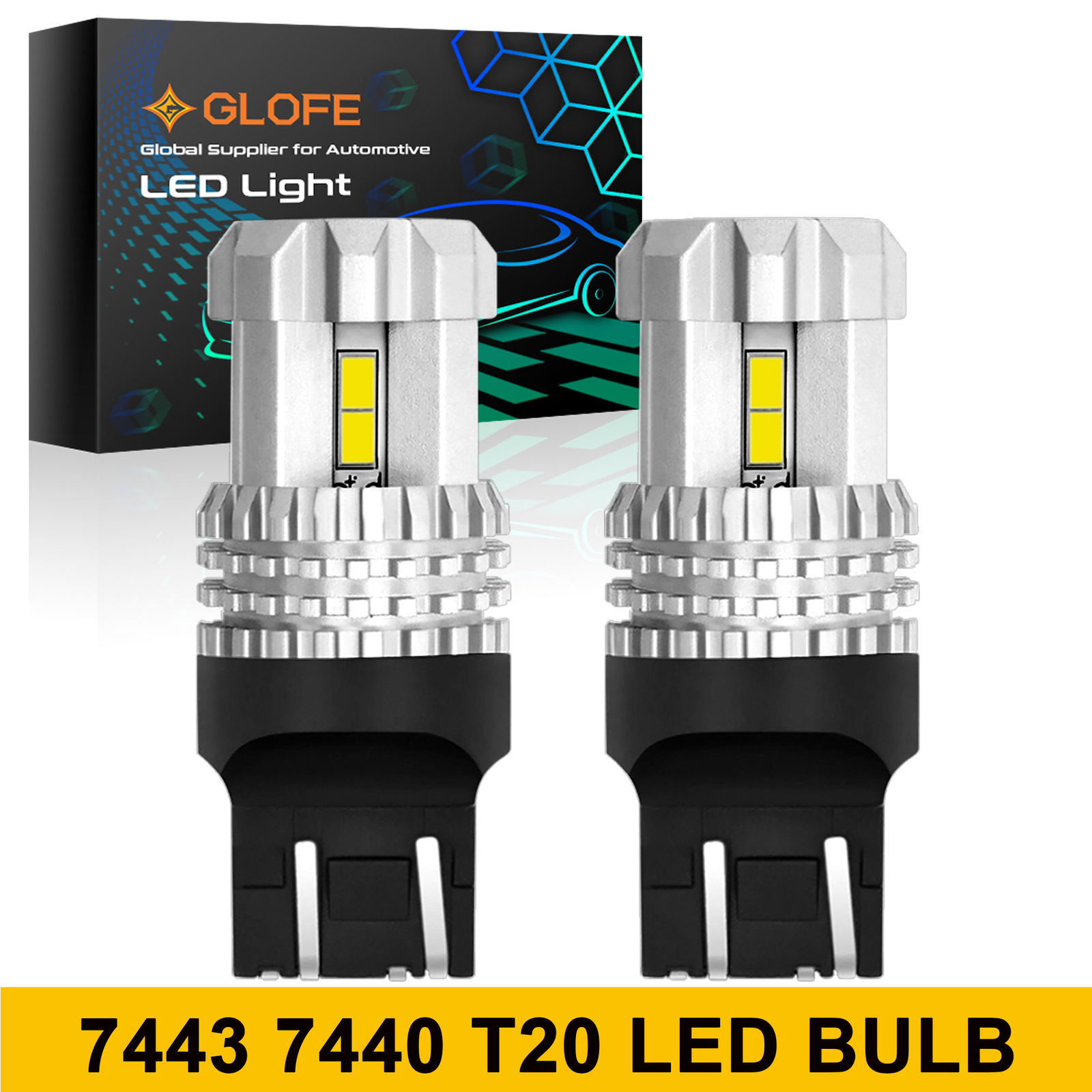 LED Turn Signal Brake Light Bulb Anti Hyper Flash 7443 7440 7444 7771 ...