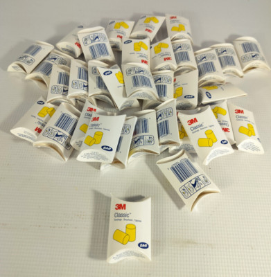 Lot of 33 3M 310-1001 EAR Classic Disposable Earplugs NRR 29 | eBay