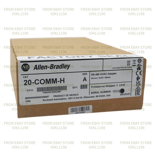 AB New 20-COMM-H Architecture Class RS-485 HVAC to DPI communication ...