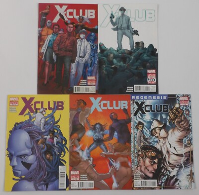 X-Club #1-5 FN complete series Simon Spurrier X-Men Dr Nemesis set 2 3 ...