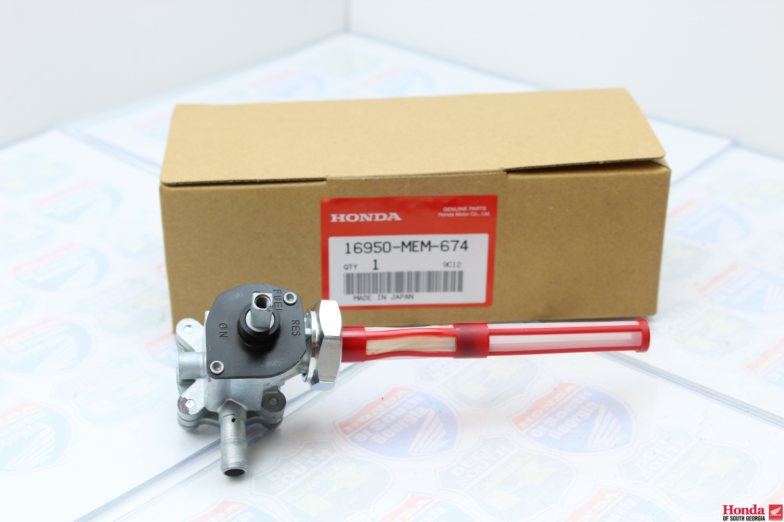 OEM HONDA GAS TANK FUEL PETCOCK 16950-MEM-674 | eBay