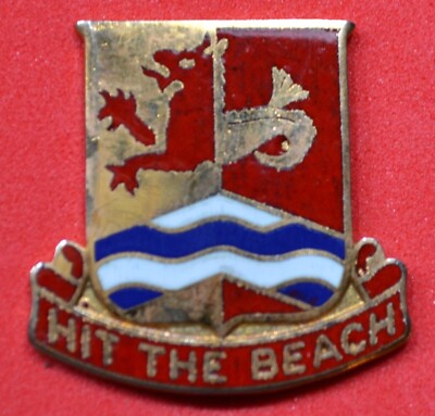 US Army 159th Transportation Bn Unit Crest Lapel Pin (Military Post ...