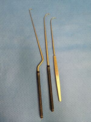 Set of 3 Life Instrument Co. Bayonet Ball Probes Neurology Orthopedic ...
