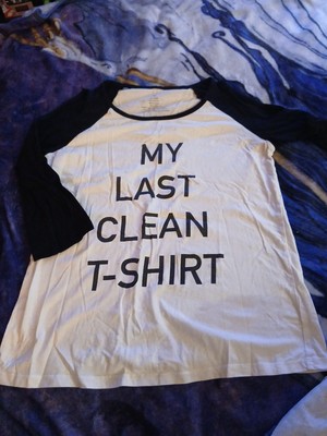 Juniors T Shirt My Last Clean T Shirt Soze Medium | eBay