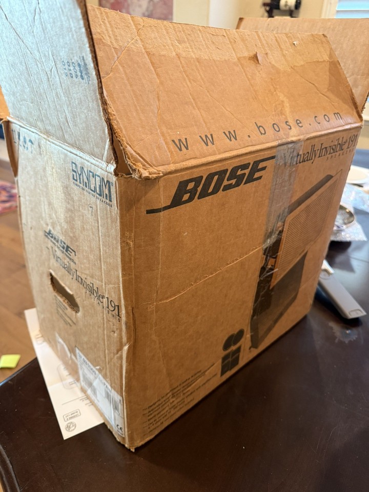 Bose Virtually Invisible 191 In Wall / In Ceiling Speakers One Pair ...