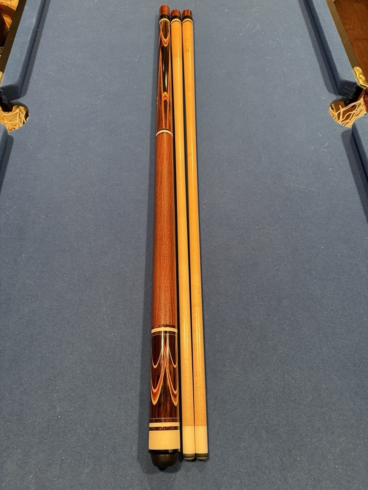 Paul Fanelli Custom Pool Cue – Rare Butterfly Splice Masterpiece w/ 2 ...